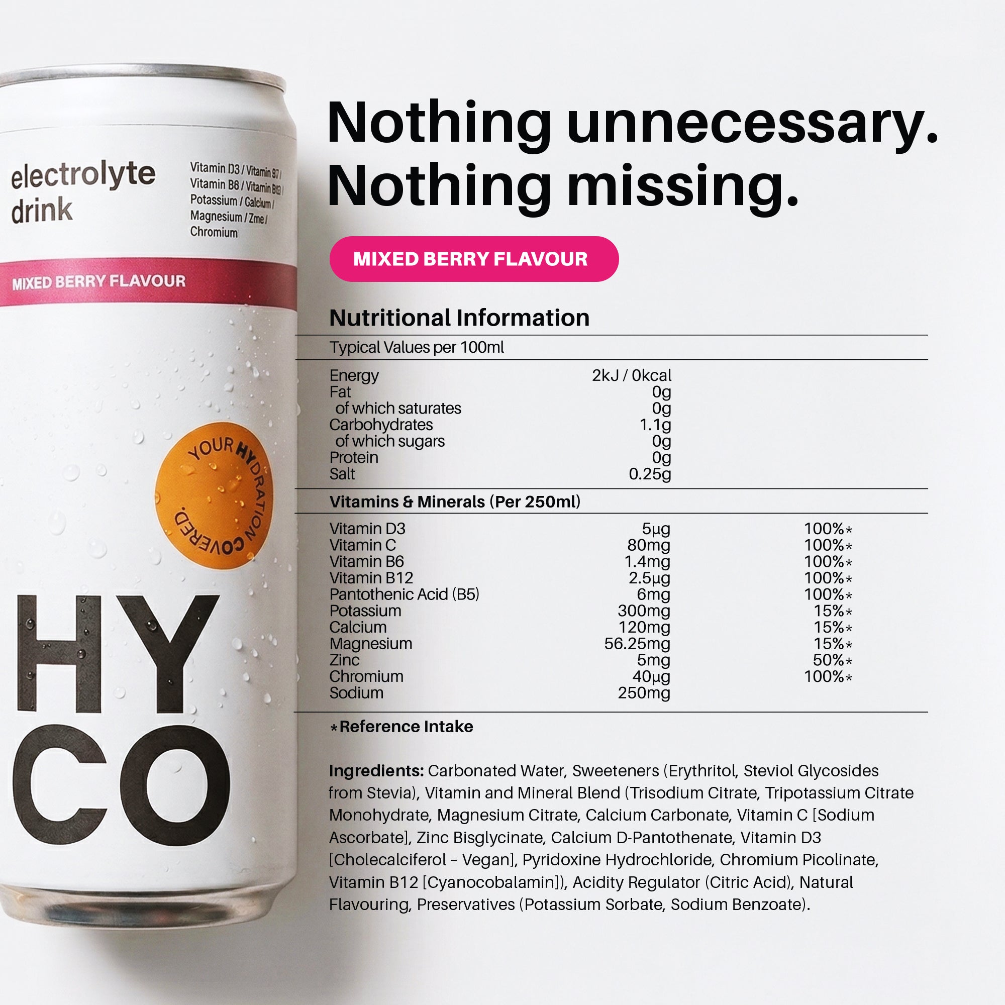 HYCO - The Hydration Company. Your Hydration, Covered.